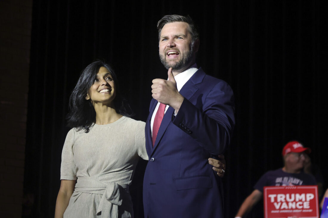 Vance slams Harris during solo campaign debut as GOP vice presidential ...